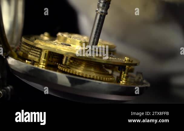 Close up old clock mechanism Stock Videos & Footage - HD and 4K Video ...