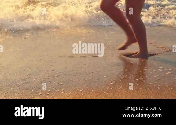 Man running on beach waves Stock Videos & Footage - HD and 4K Video ...