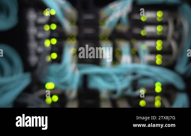 Fiber Optical connector interface. Rack Mounted Servers In A Server ...