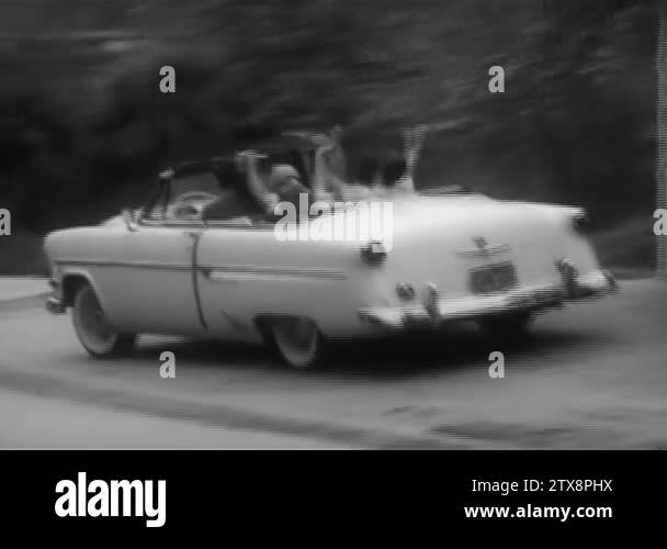 1950s teenagers drive in Stock Videos & Footage - HD and 4K Video Clips ...