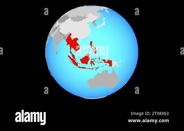 Political map southeast asia Stock Videos & Footage - HD and 4K Video ...