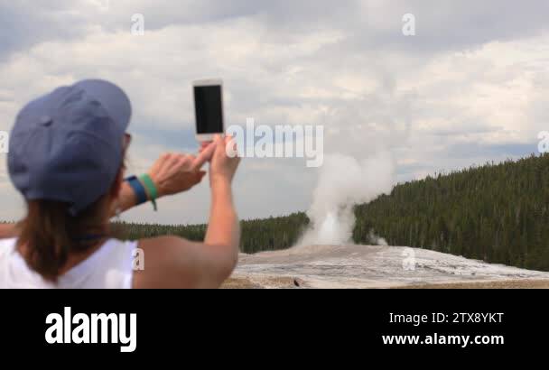 Old faithful geyser eruption yellowstone Stock Videos & Footage - HD ...