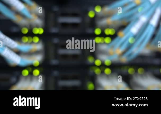 Fiber Optical connector interface. Rack Mounted Servers In A Server ...