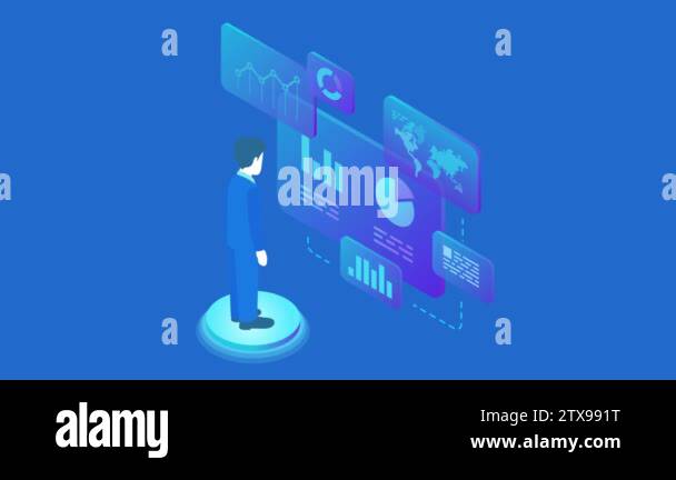 Isometric infographic charts diagrams Stock Videos & Footage - HD and ...