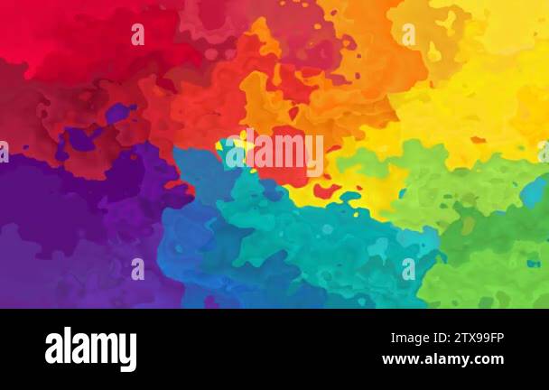 abstract animated stained background seamless loop video - watercolor ...