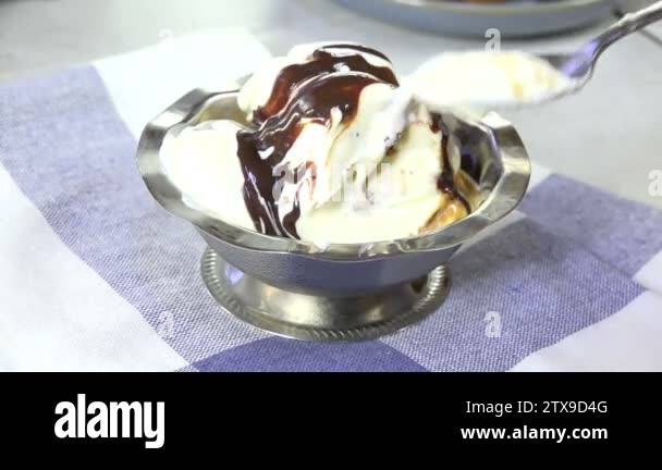 Spoonful of cream Stock Videos & Footage - HD and 4K Video Clips - Alamy