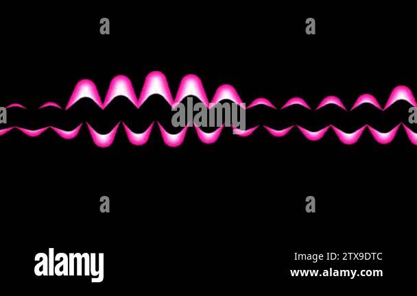 motion graphics and animated background of pulsating line acting ...