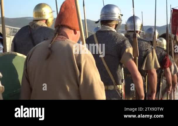 A Roman legion was a large military unit of the Roman army. Ancient ...