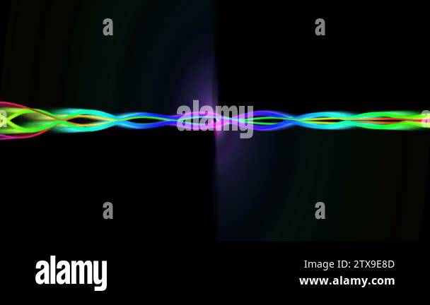 motion graphics and animated background of pulsating line acting ...
