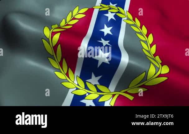 Flag of Montgomery USA City Seamless Looping Waving Animation Stock ...