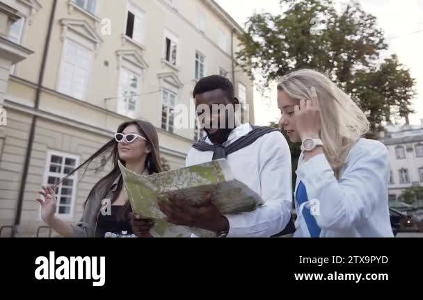 Young people exploring city Stock Videos & Footage - HD and 4K Video ...