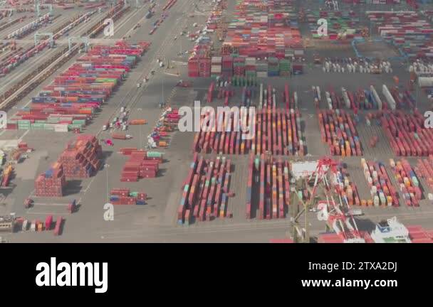 Container trailer terminal port Stock Videos & Footage - HD and 4K ...