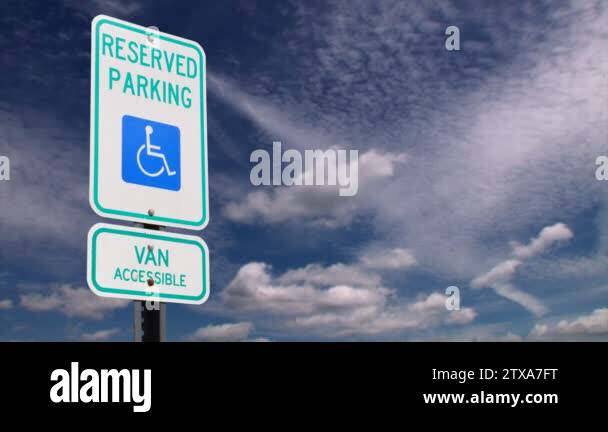 Handicap signage Stock Videos & Footage - HD and 4K Video Clips - Alamy
