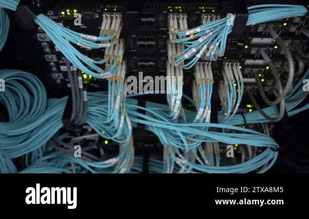 Fiber Optical connector interface. Rack Mounted Servers In A Server ...