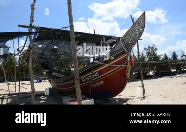 NARATHIWAT, THAILAND - August 16 : View landscape and wind with Kolek ...