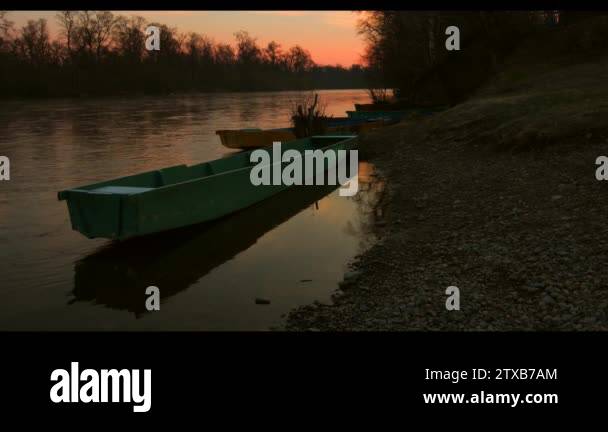 May, 2018 - Krasny Yar, Primorsky Krai - The traditional boat of ...