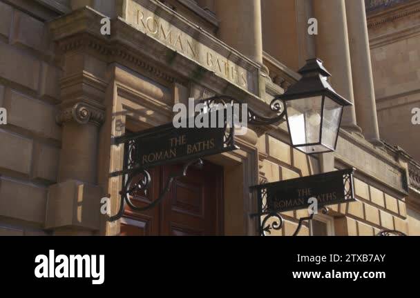 Roman baths sign Stock Videos & Footage - HD and 4K Video Clips - Alamy