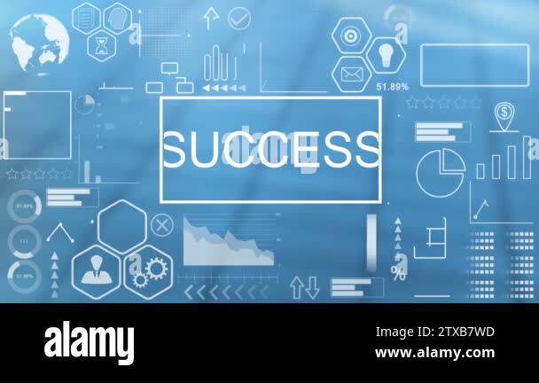 Success, Animated Typography Stock Video Footage - Alamy