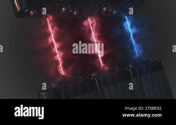 Electricity Power animation with colour change - Animated vertical ...