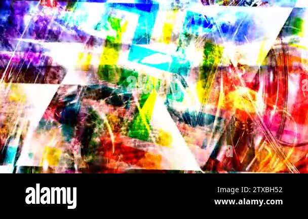 Extremely Detailed Abstract Rainbow Colored Moving Textures - 4K ...