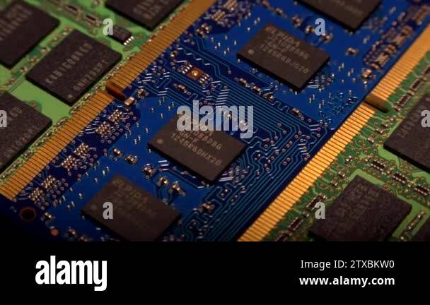Semiconductor chip cpu Stock Videos & Footage - HD and 4K Video Clips ...