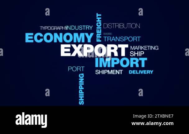 export import economy freight global transportation logistics business ...