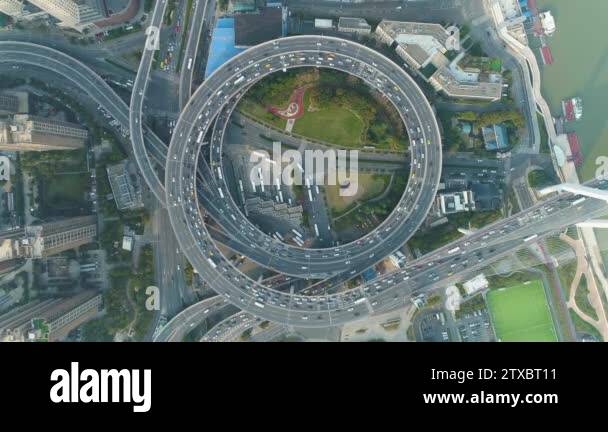 Circular road junction Stock Videos & Footage - HD and 4K Video Clips ...