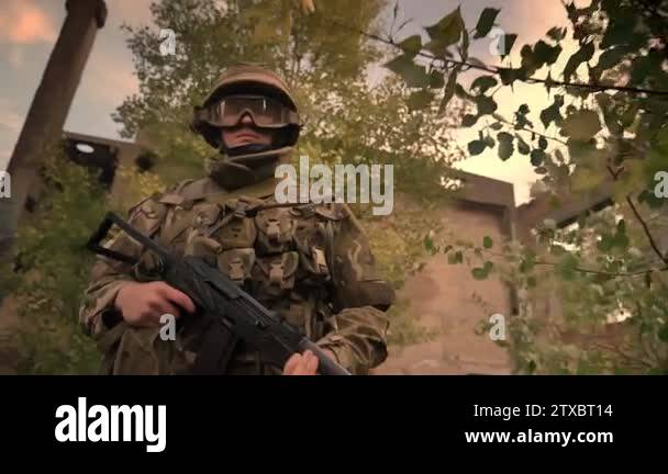 Soldier camouflage grass weapon Stock Videos & Footage - HD and 4K ...