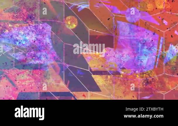 Funky Shapes and Groovy Colors for Dance Floor Projections - 4K ...