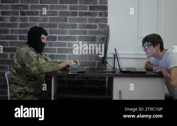 Smiling computer hacker sitting Stock Videos & Footage - HD and 4K ...