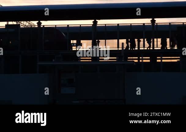 Train platform scene Stock Videos & Footage - HD and 4K Video Clips - Alamy