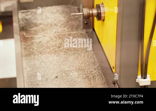 Electric module with automatic grippers handling detail by screw, put ... Electric module with automatic grippers handling detail by screw, put ...