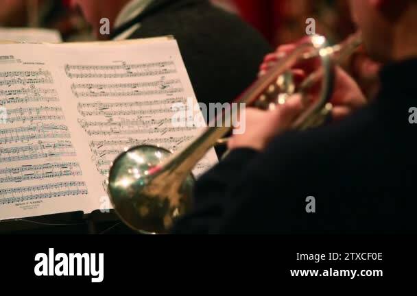 Trumpet music instrument Stock Videos & Footage - HD and 4K Video Clips ...