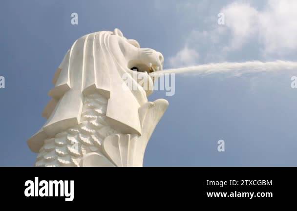 Merlion statue icon singapore Stock Videos & Footage - HD and 4K Video ...