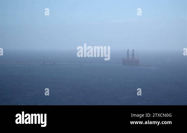 Oil drilling offshore fog Stock Videos & Footage - HD and 4K Video ...