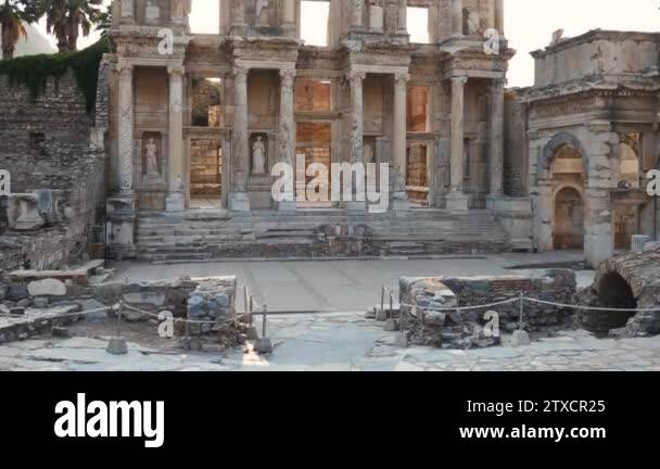Ancient roman ruins library Stock Videos & Footage - HD and 4K Video ...