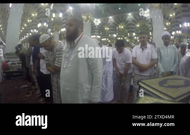 MECCA, SAUDI ARABIA, September 2016 - Muslim pilgrims from all over the ...