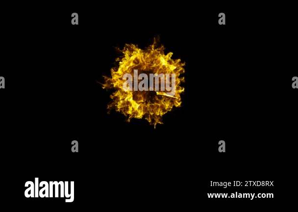 4k Shockwave Energy Fx Background Animation/Animation of a colorful ...