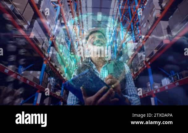 Digital composite man helmet Stock Videos & Footage - HD and 4K Video ...