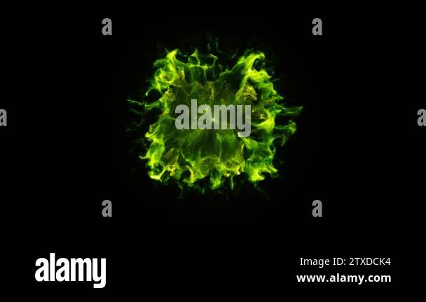 4k Shockwave Energy Fx Background Animation/Animation of a colorful ...