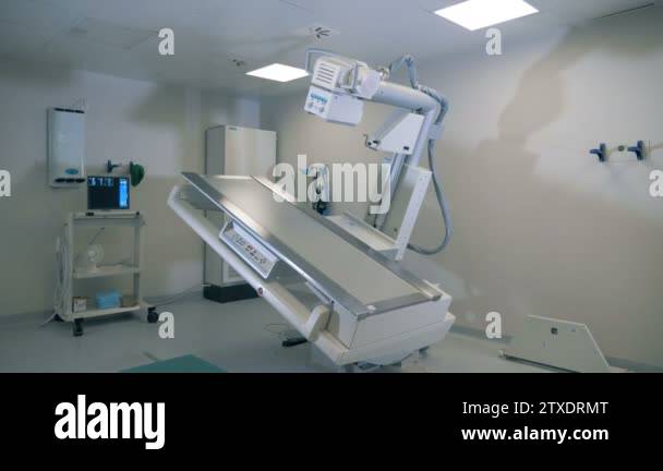 Calibrating process of a modern x-ray machine Stock Video Footage - Alamy