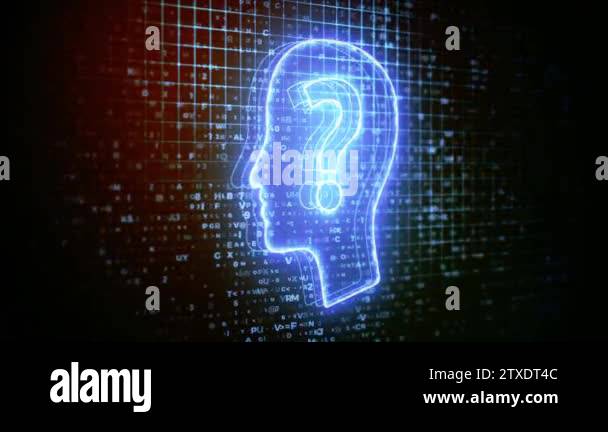Question mark head Stock Videos & Footage - HD and 4K Video Clips - Alamy