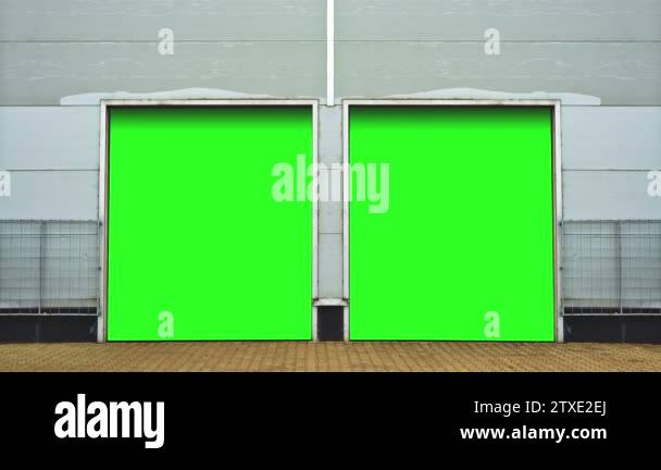 Industrial Unit with roller shutter doors. Warehouse storage doors with ...