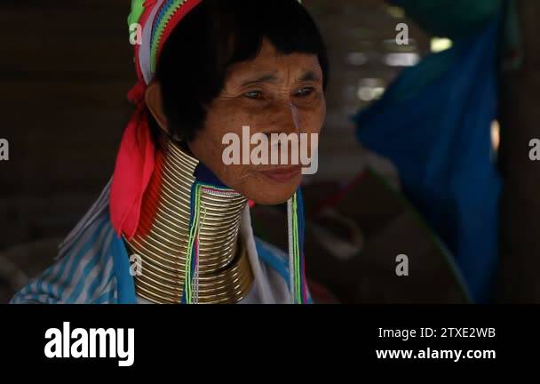 Long necked karen tribe Stock Videos & Footage - HD and 4K Video Clips ...
