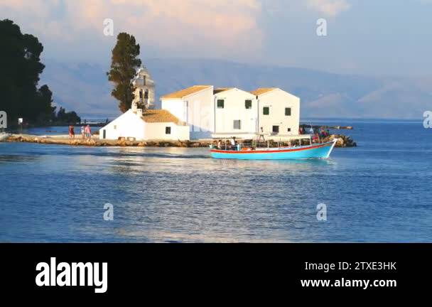 Corfu town symbol landmark Stock Videos & Footage - HD and 4K Video ...