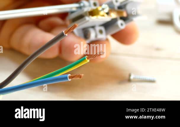 Electric plugs electrical sockets Stock Videos & Footage - HD and 4K ...