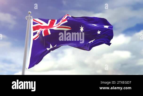 Realistic australia flag Stock Videos & Footage - HD and 4K Video Clips ...