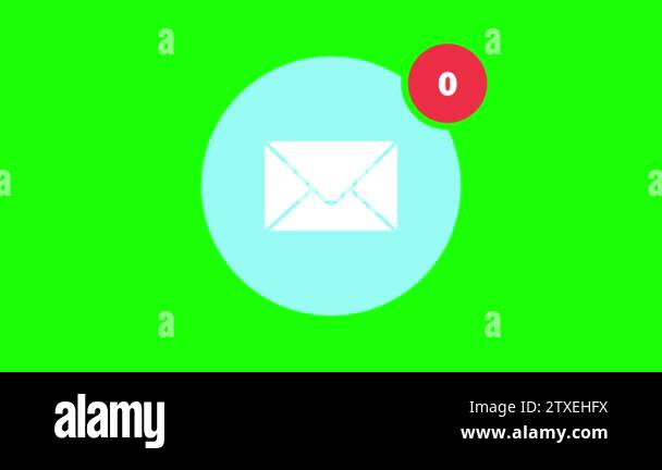 Email inbox icon Stock Videos & Footage - HD and 4K Video Clips - Alamy