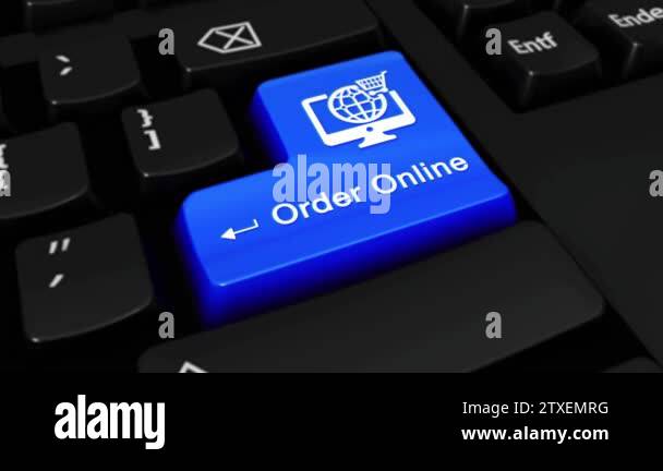 12. Order Online Round Motion Enter Button On Computer Keyboard with ...