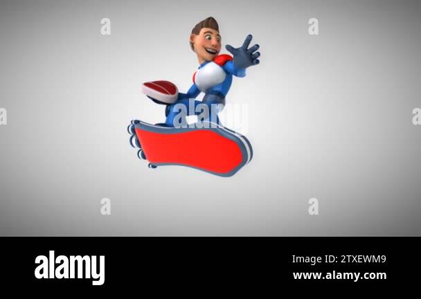 Cartoon illustration meat super hero Stock Videos & Footage - HD and 4K ...
